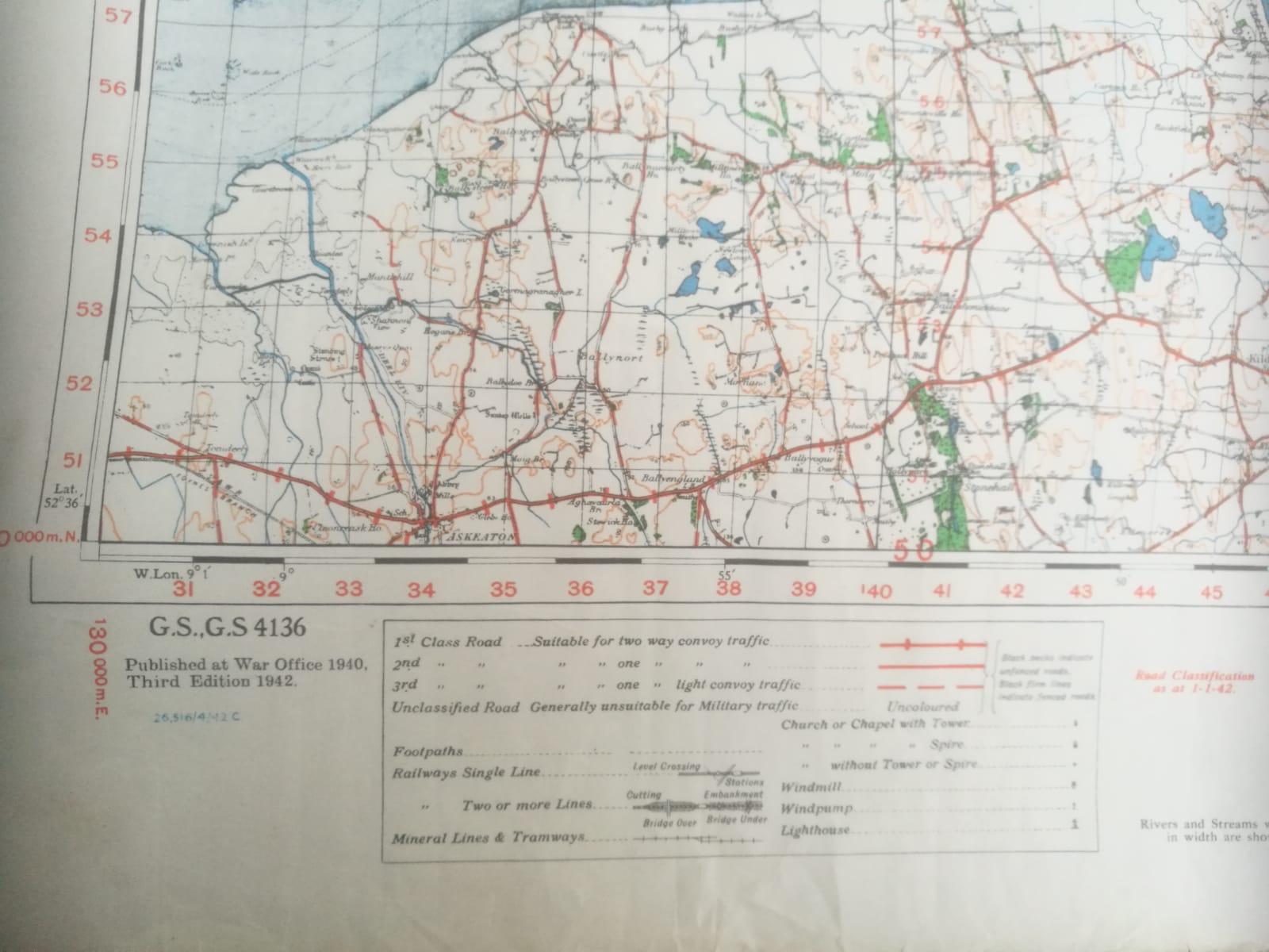 1940 – Maps for an invasion of Ireland – The 1919 Review