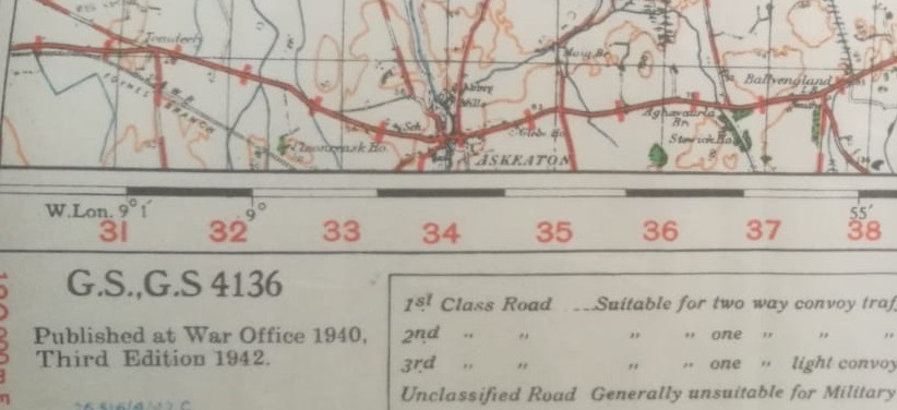 1940 – Maps for an invasion of Ireland – The 1919 Review